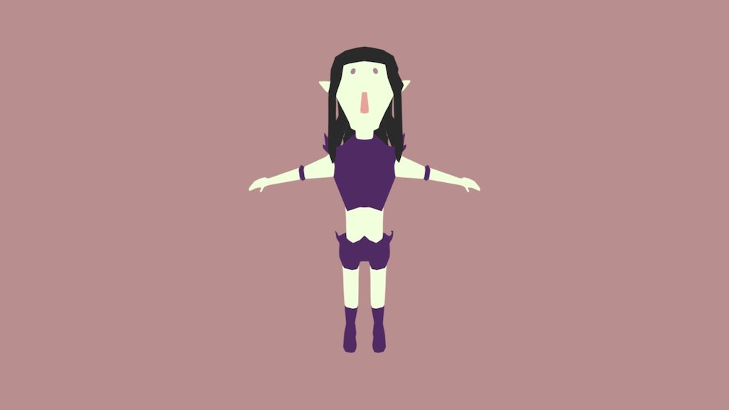 Moonchild Wood Elf Child - 3D model by riverajulian81 [031be91] - Sketchfab