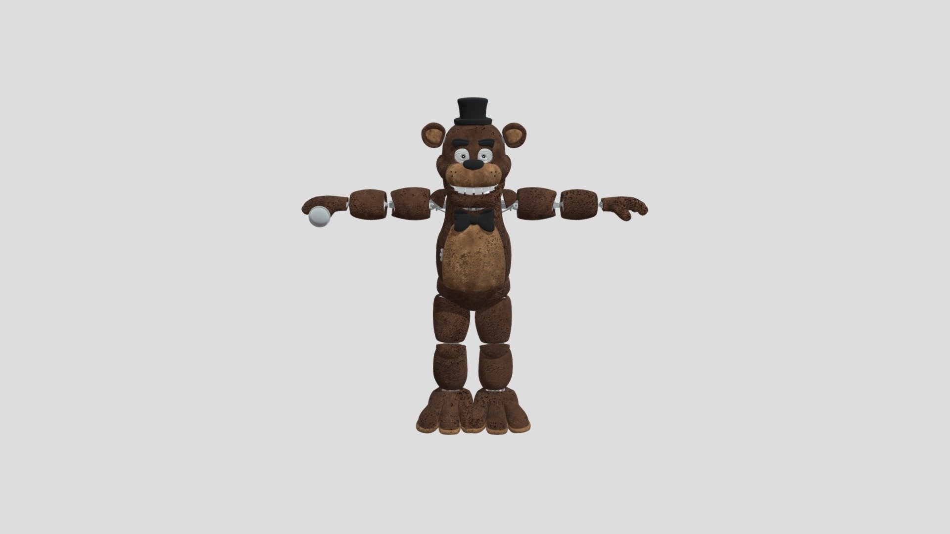 Freddy Fazbear Remastered - Download Free 3D model by pyt2515 [031d441 ...