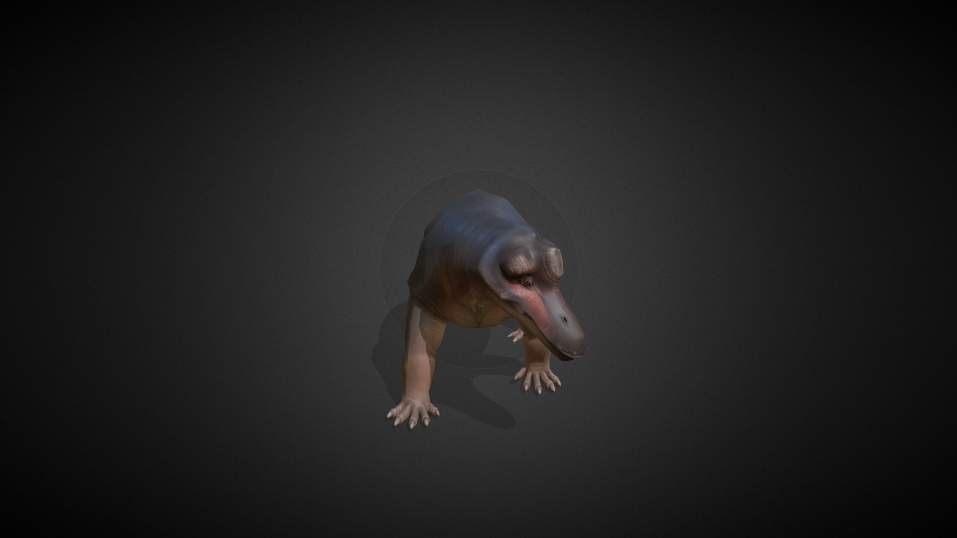 Struthiocephalus whaitsi - 3D model by kuzim [031f722] - Sketchfab