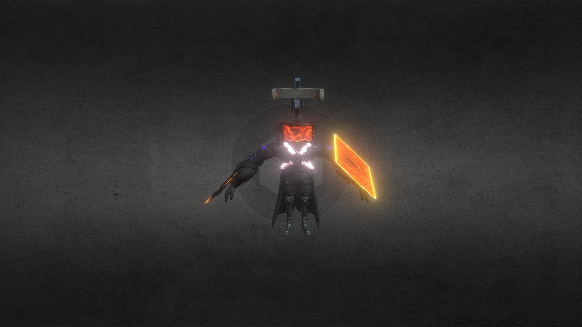 WatchMan of DOOM - Download Free 3D model by beans (@Beans1) [03201b8 ...