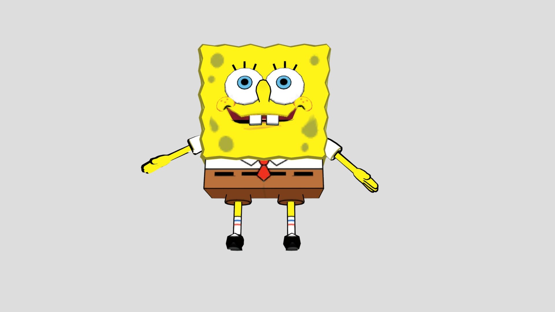 Spongebob first look also for retro studio - Download Free 3D model by ...