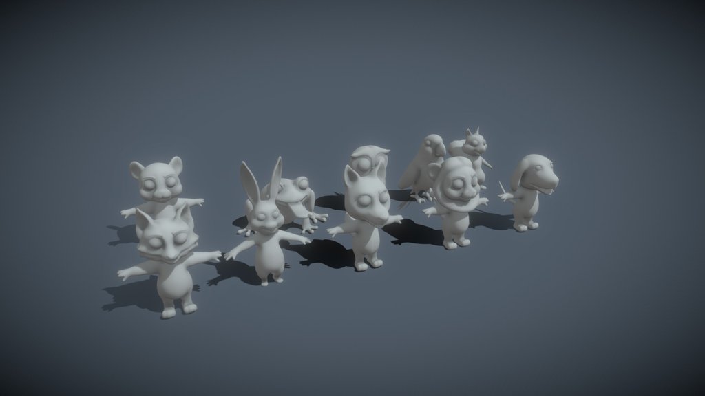 cartoon - A 3D model collection by brodway - Sketchfab