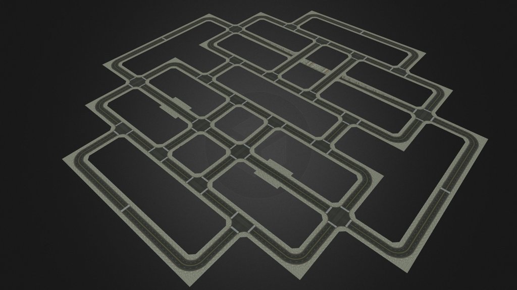 Apo roads - A 3D model collection by Khaled.mhmd10 - Sketchfab