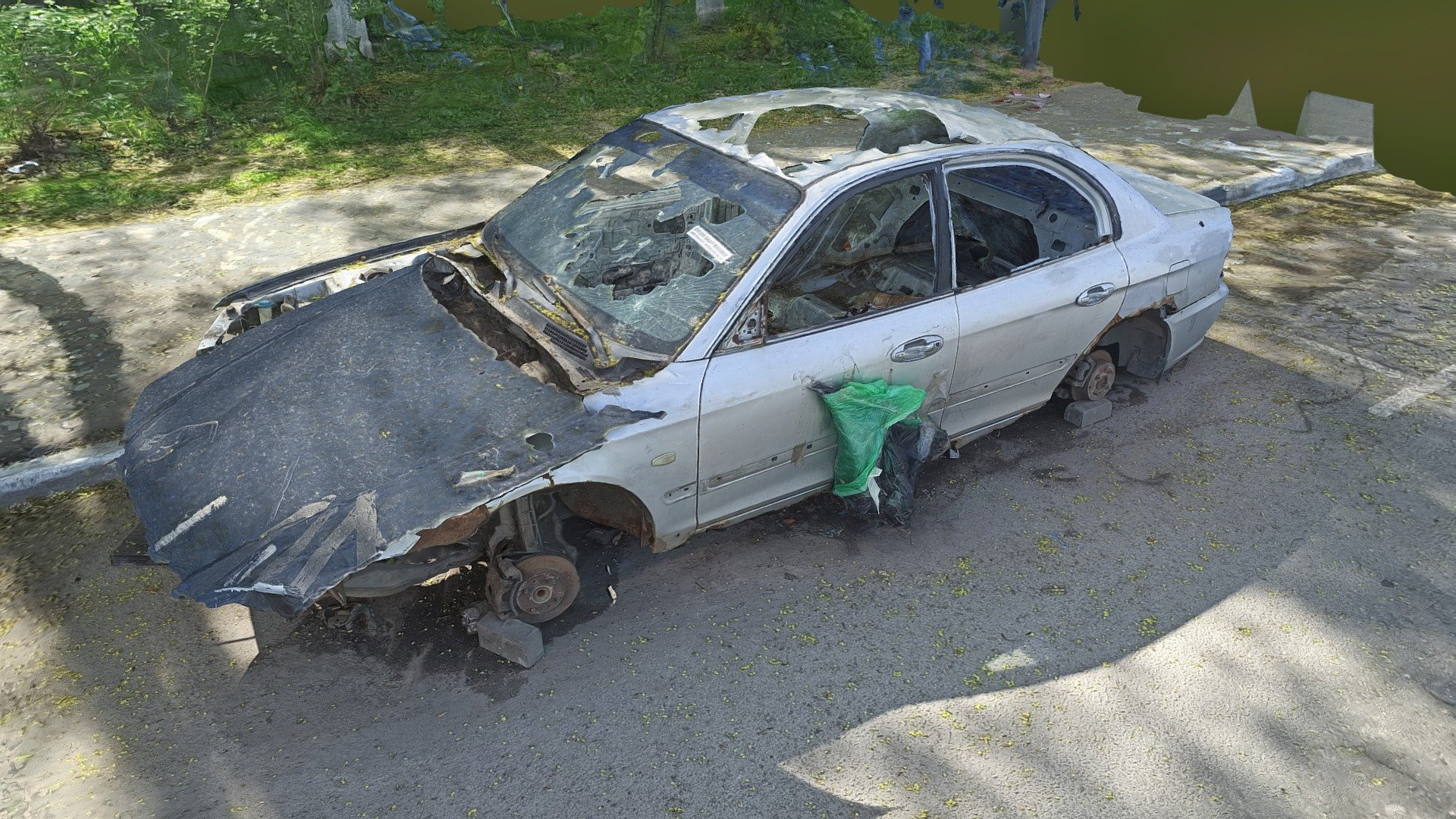 Destroyed KIA Magentis Extended - Download Free 3D model by Neo_minigan ...