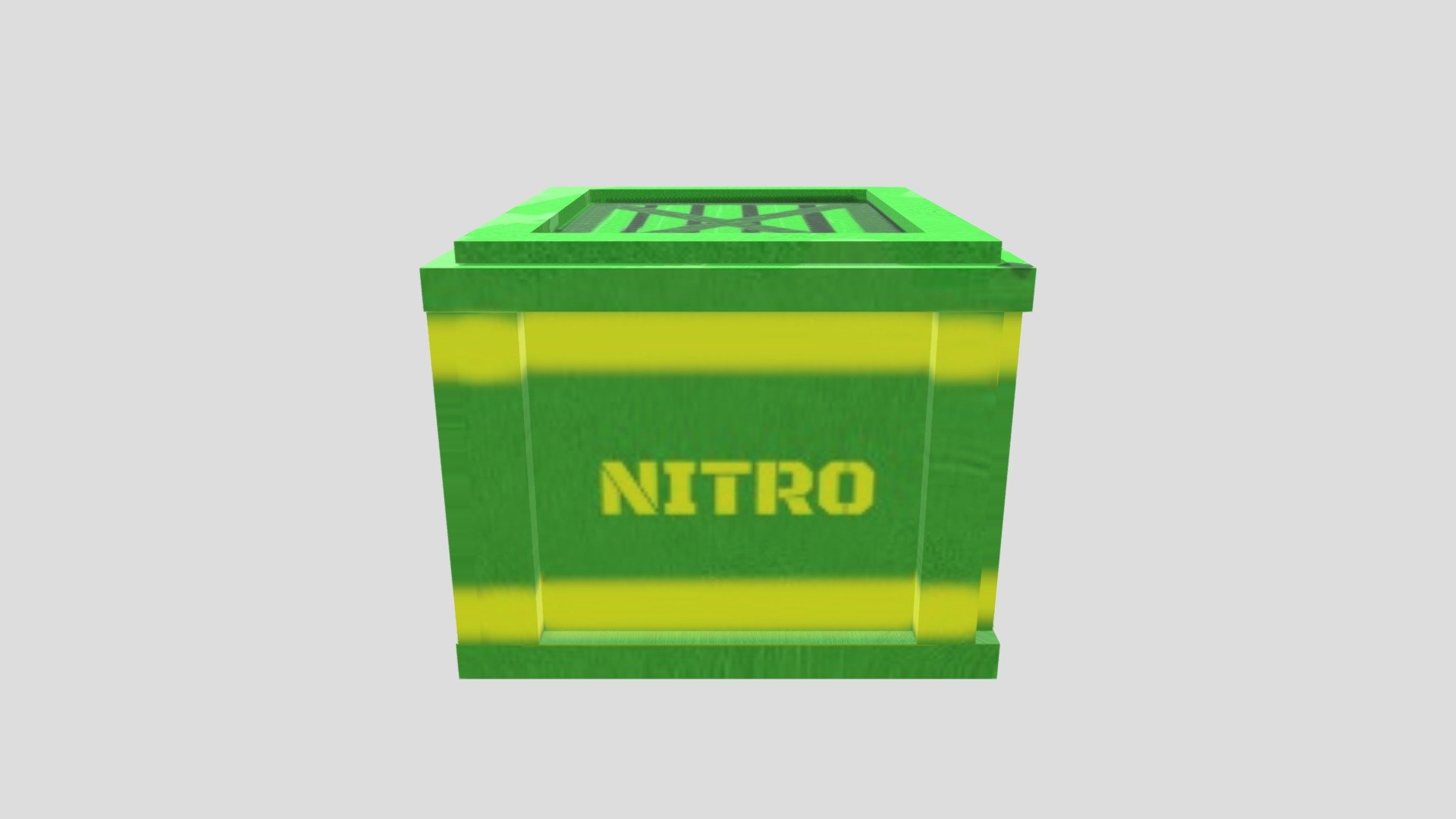 Nitro Crate - Download Free 3D model by Sneethan [0321ff8] - Sketchfab