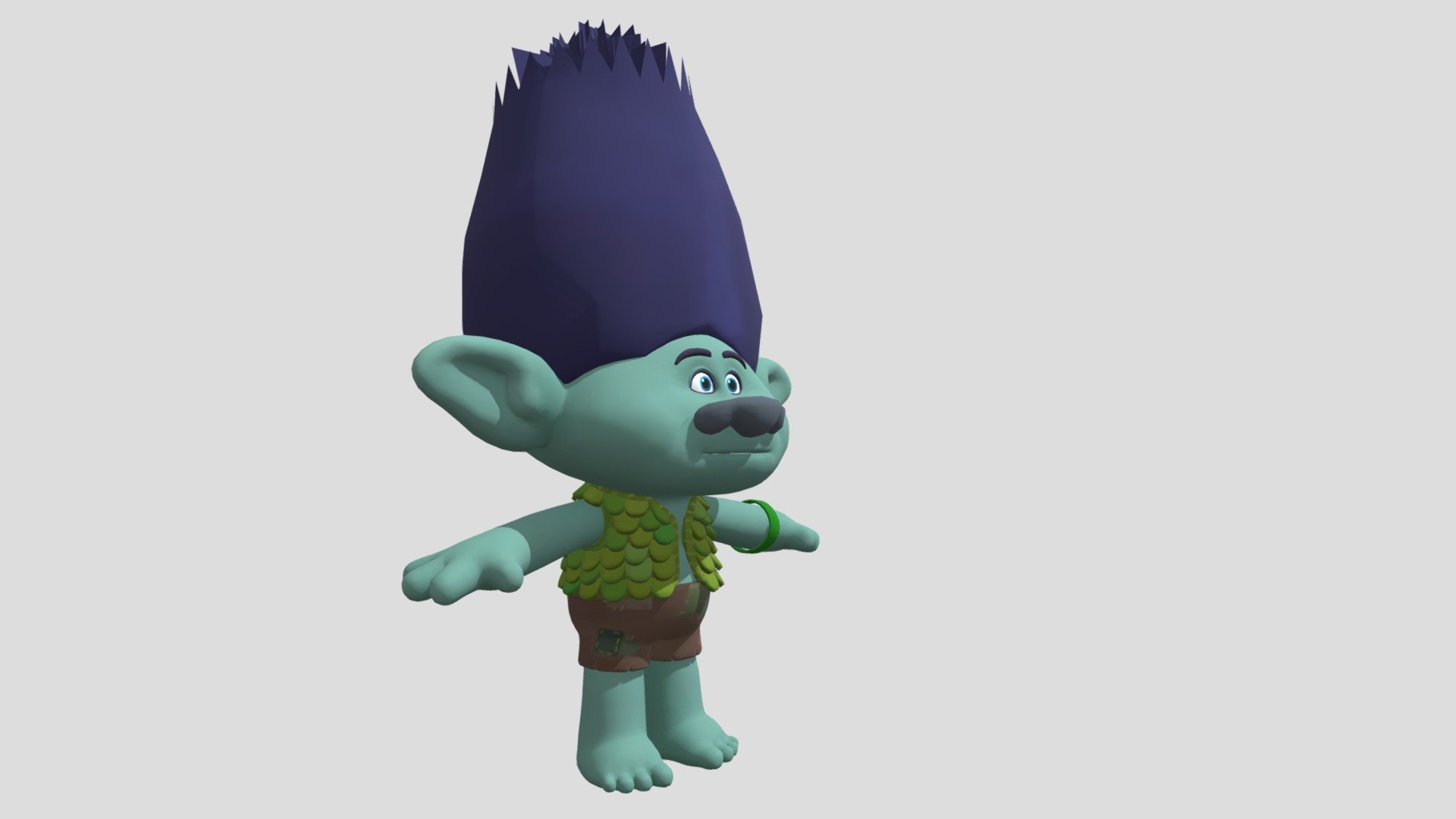 Branch (Trolls Remix Rescue) - Download Free 3D model by Samgy [03231af] - Sketchfab
