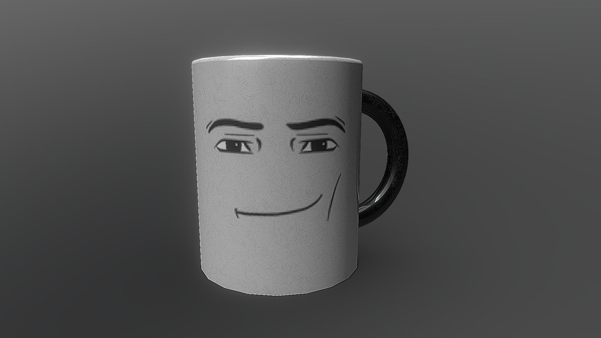Man face mug - 3D model by Alisha (@AlishasModels) [0323dae] - Sketchfab
