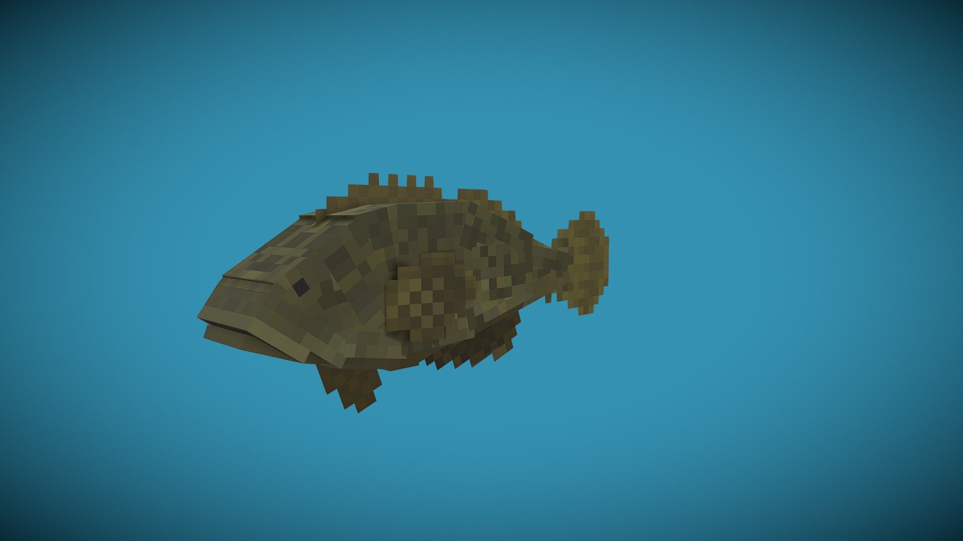 Epinephelus itajara | Goliath Grouper - 3D model by benlikessharks ...