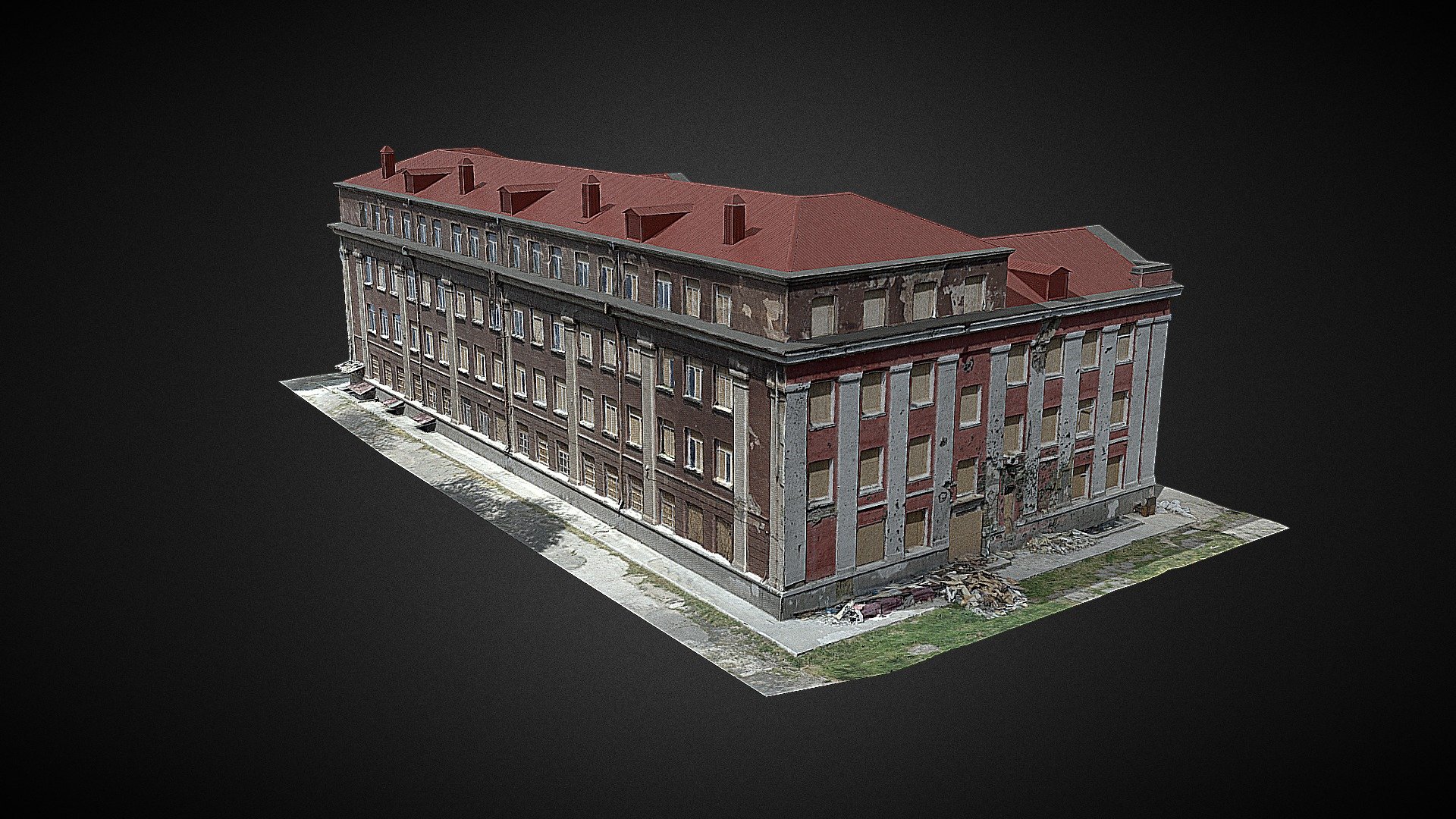 Mykolayiv Сollege of physical education - 3D model by Serhii Revenko ...