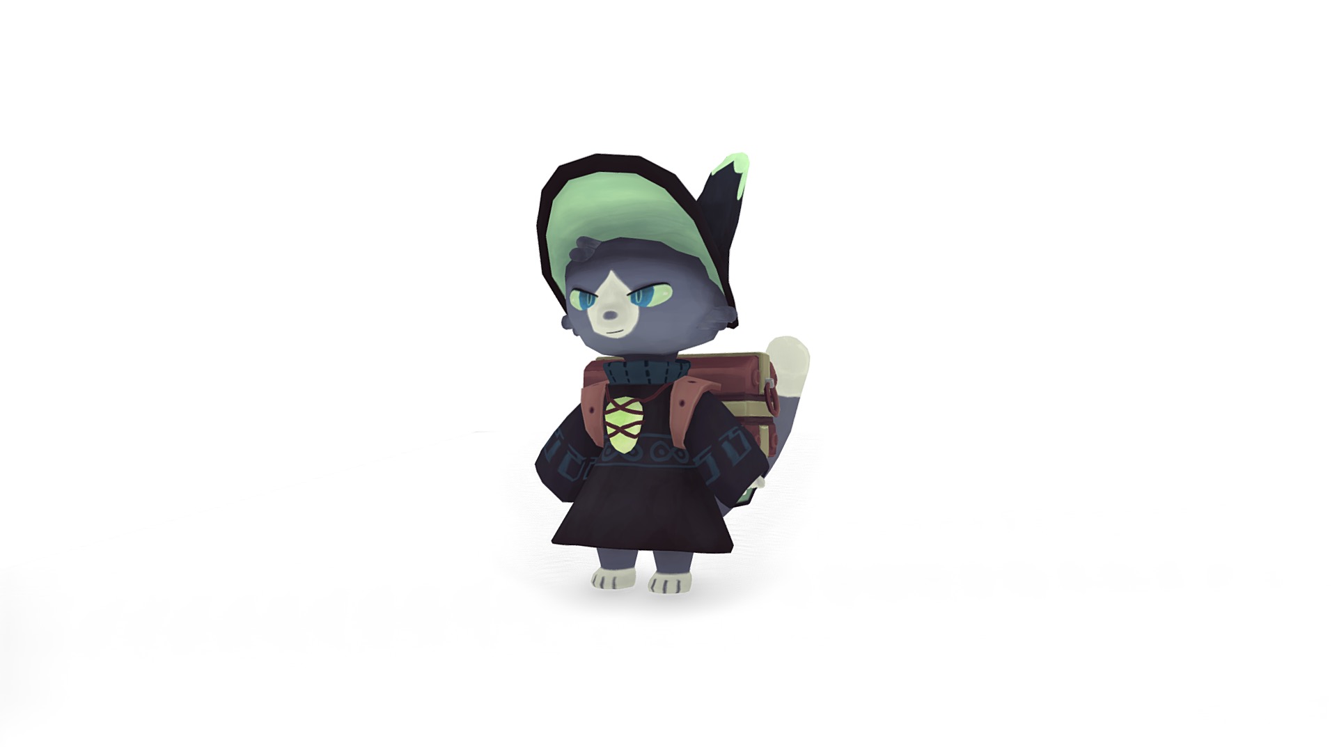 Fantasy Cat Mage - 3D model by Zale (@zalefairytale) [03289cd] - Sketchfab