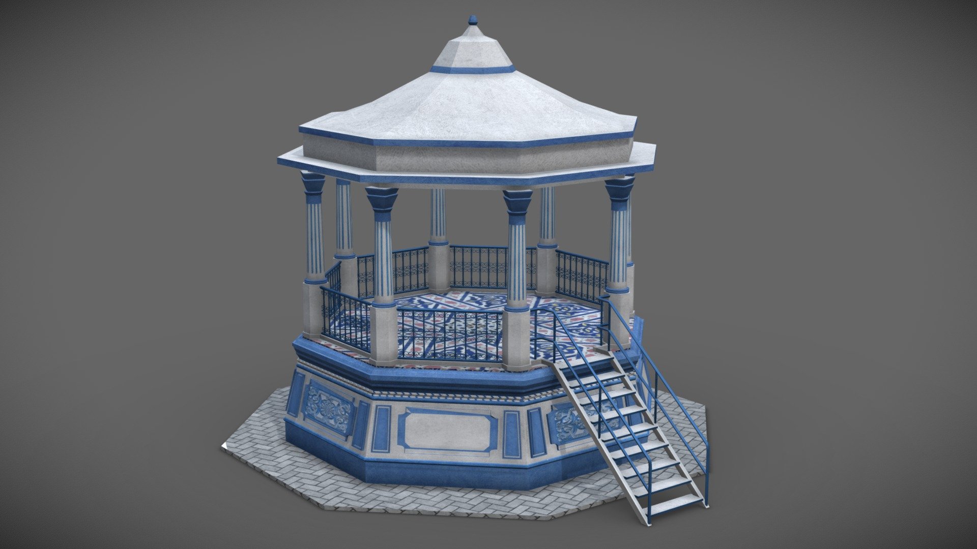 Bandstand - Buy Royalty Free 3D model by Elvair Lima (@elvair) [03289cf ...