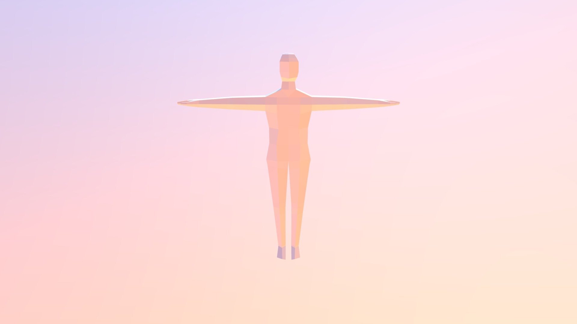 Low Poly Human - 3D model by krftdnr [0329f1a] - Sketchfab