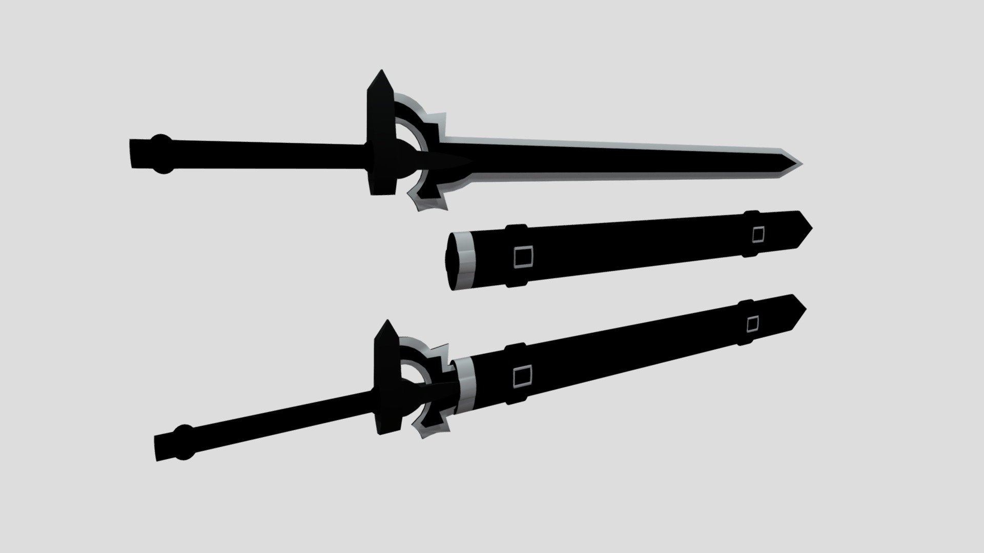 Kirito's Sword - Download Free 3D model by Ilfest [032ab8e] - Sketchfab