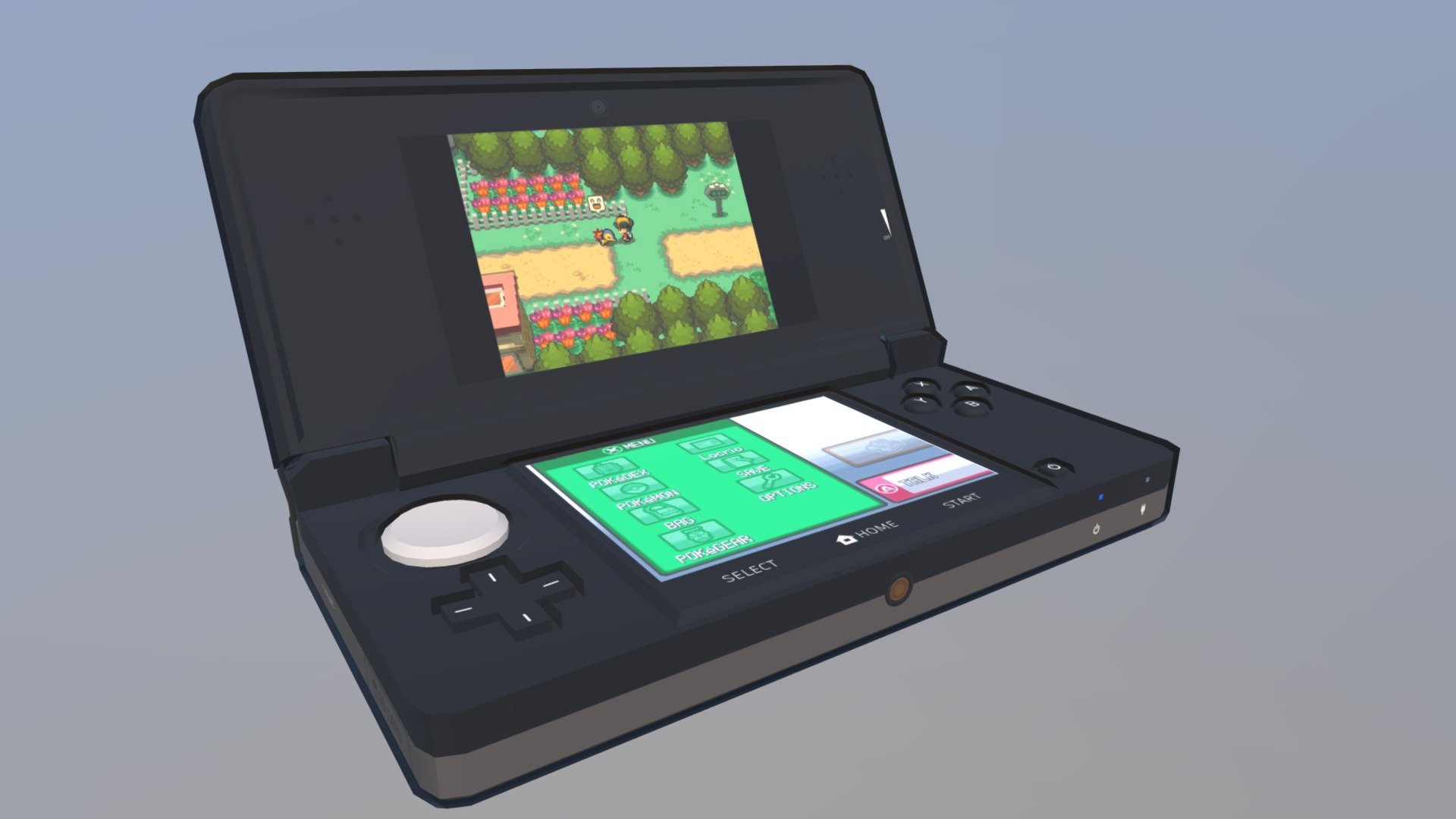 Nintendo 3DS - 3D model by Ben Willis (@BenWillis) [032c48a] - Sketchfab