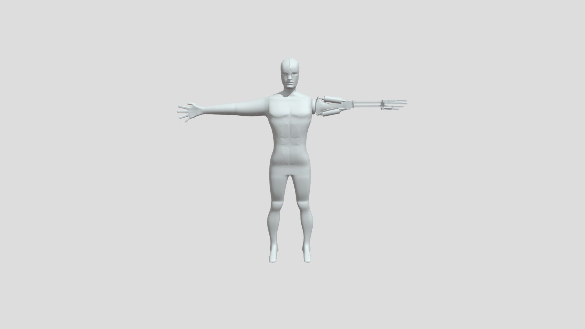 Cyborg - 3D model by debimbo [032cb16] - Sketchfab