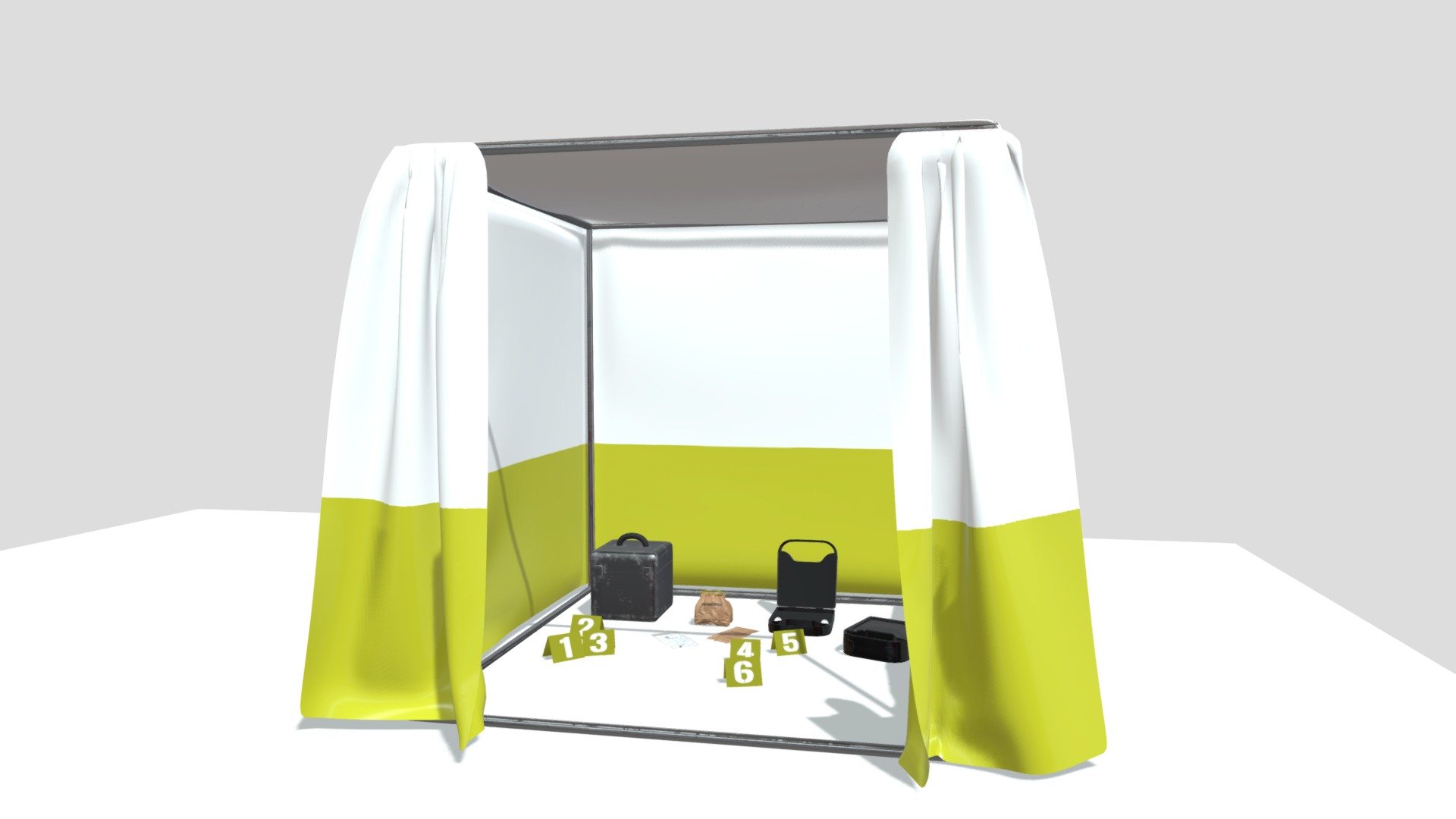 Crime Scene Accessories - Download Free 3D model by A9908244 [032cc5f ...