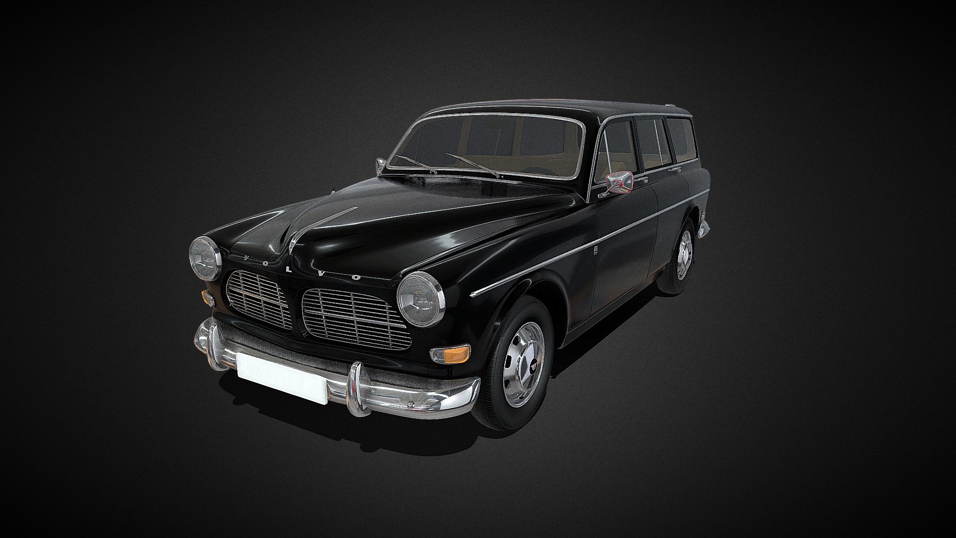 Volvo Amazon Wagon 1961 - 3D model by g3dstudio [032d9fd] - Sketchfab