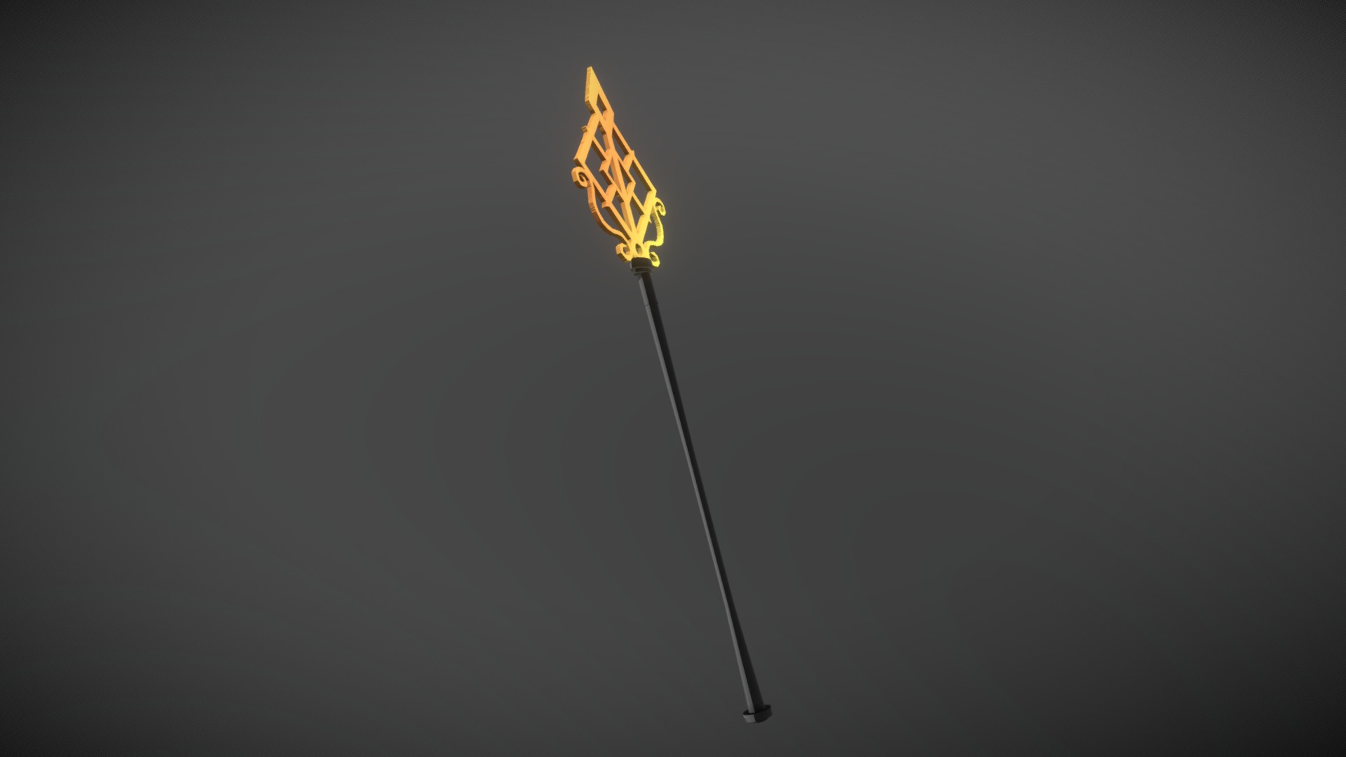 Spear - 3D model by FortuneDrawing [0330d4e] - Sketchfab