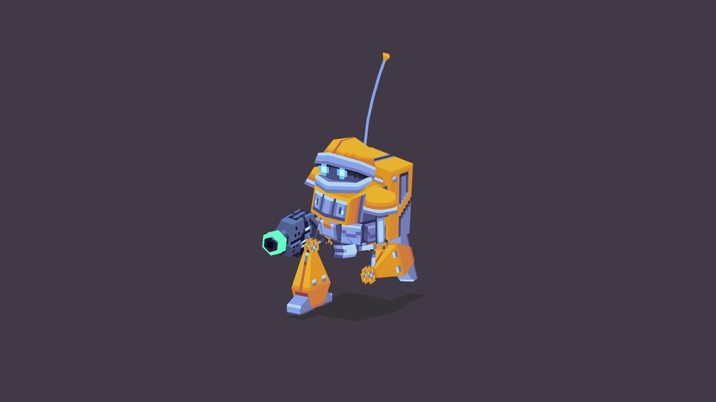2D Pixel - A 3D model collection by ravefu - Sketchfab