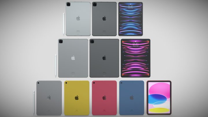 Ipad 3D models - Sketchfab