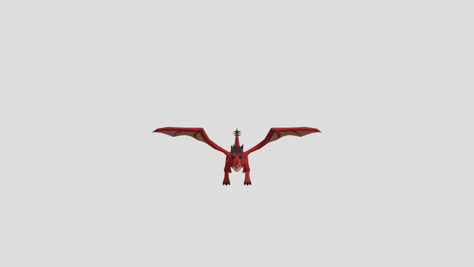 chicken gun red dragon with animations - Download Free 3D model by ...