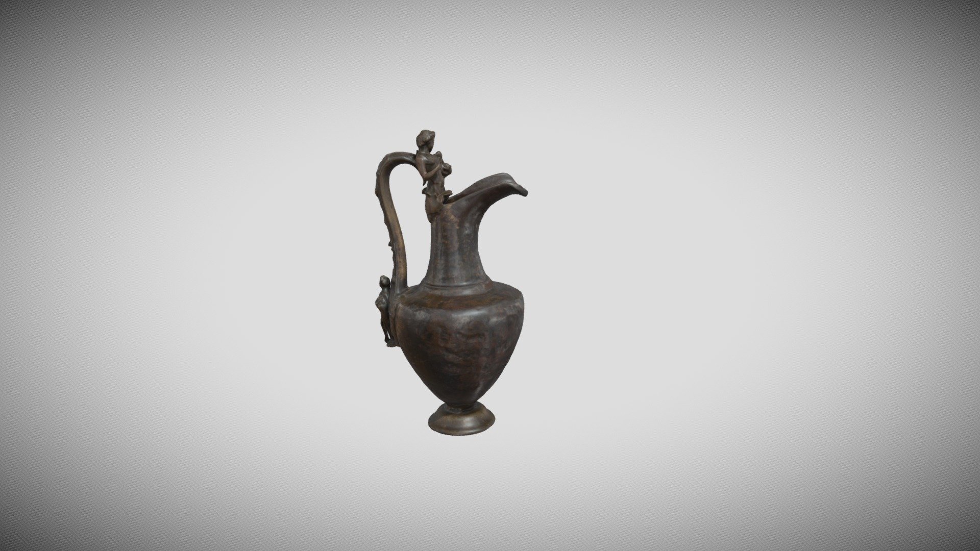 Vessel with bacchic representations (oinochoe) - 3D model by Costin ...