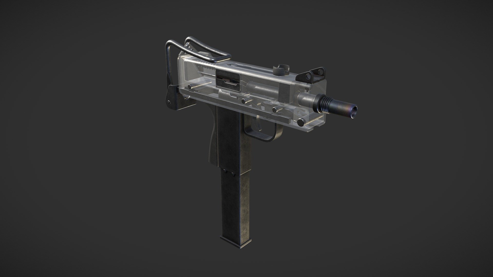 Mac-10 Transparent - 3D model by Superbucky91 (@pyash6573) [0332b3c ...