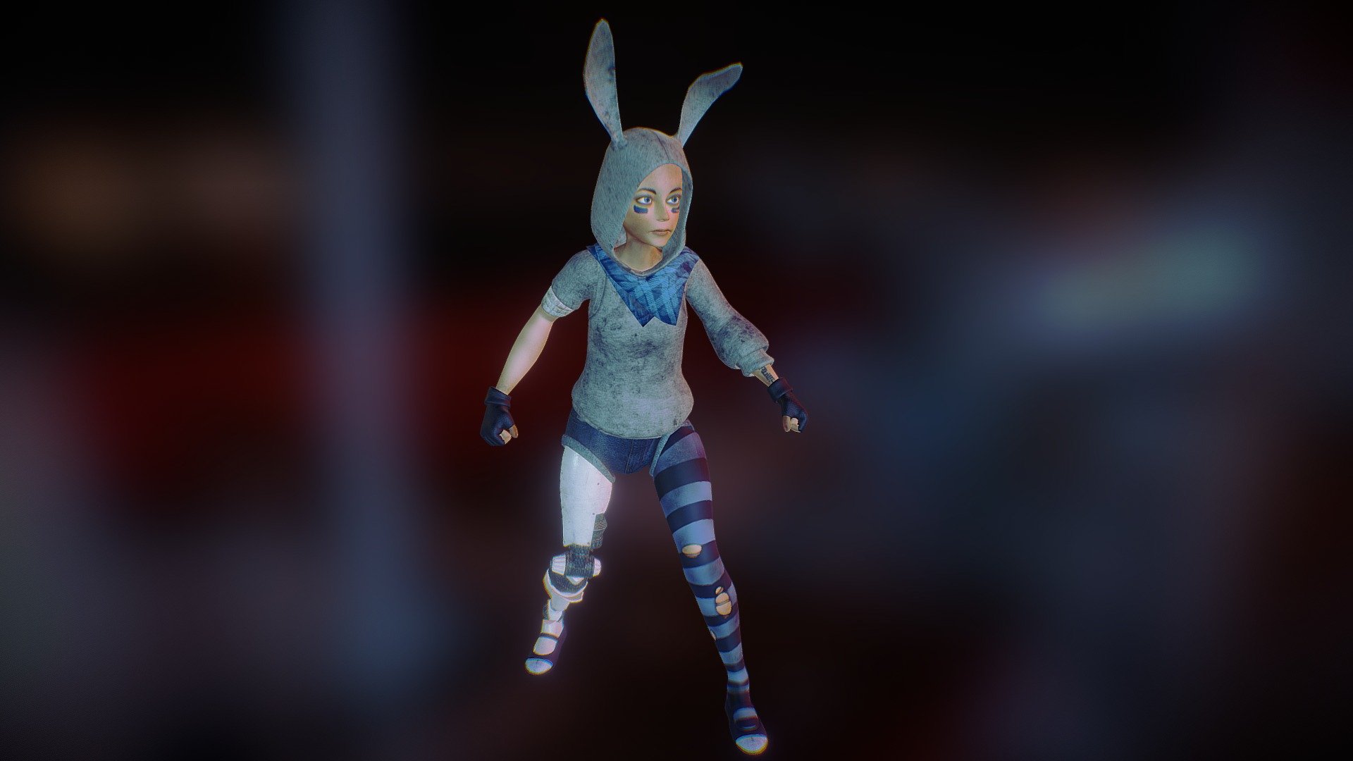 Bunny Girl - 3D model by Sean Yu DJCAD (@syu_djcad) [0333952] - Sketchfab