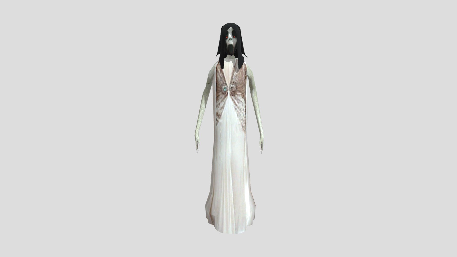 Slendrina Granny 3 With Slendrina The Cellar - 3D model by ...