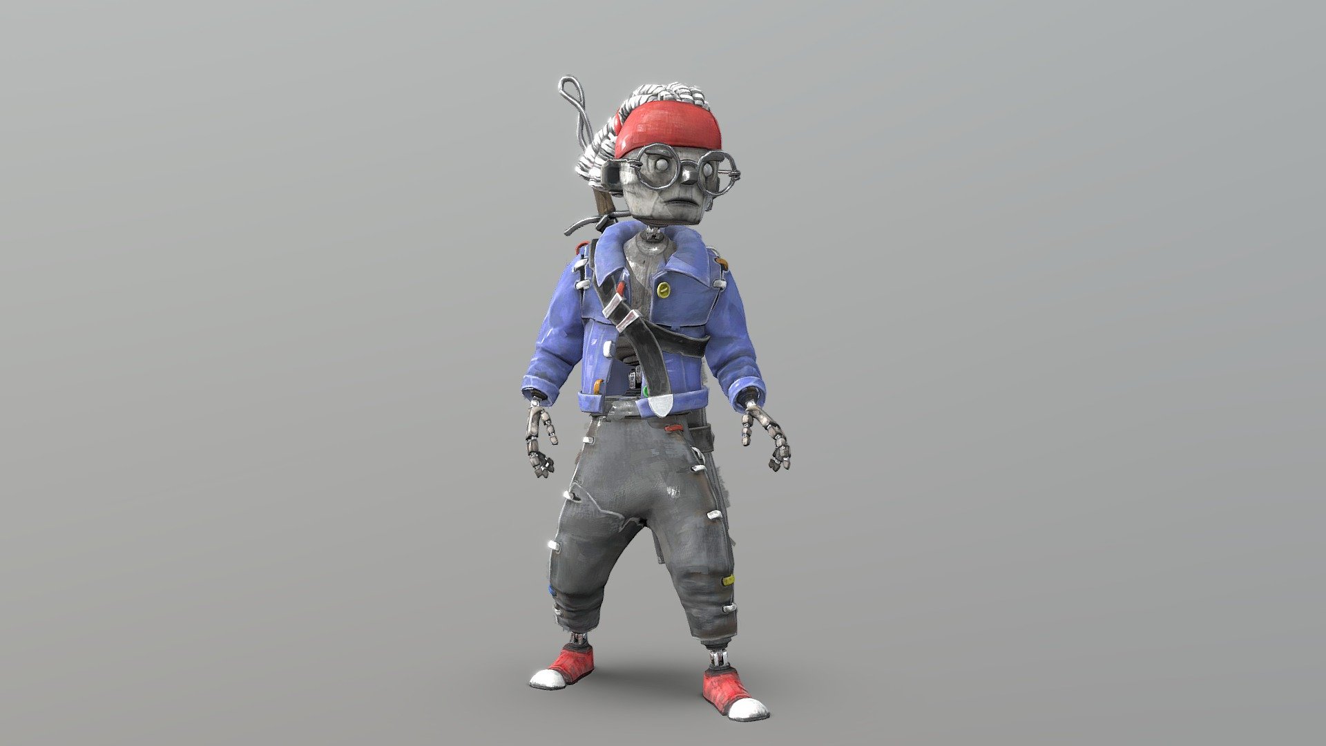 Garik - Stylized Game Character - 3D model by krittsky [0334b11 ...