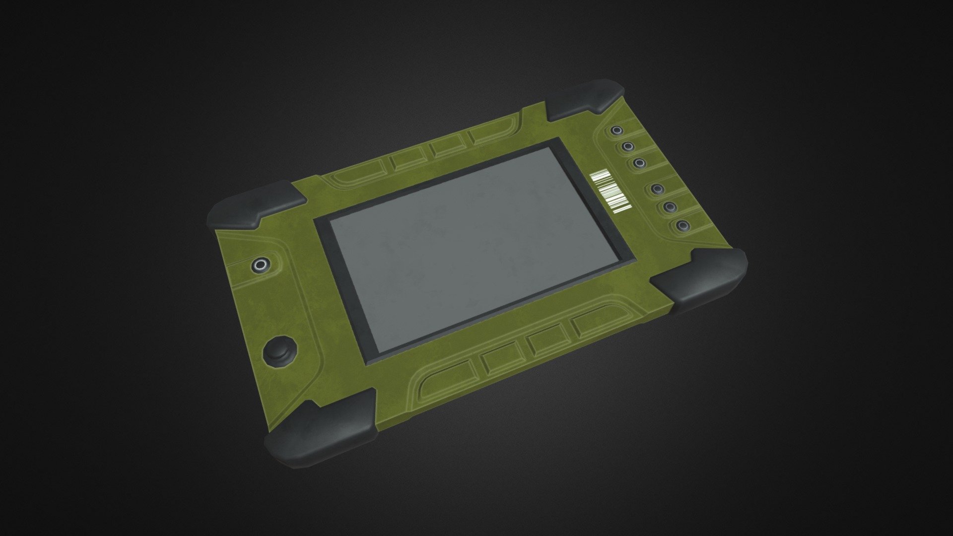 Tactical Tablet - 3D model by Clo7er [033522c] - Sketchfab
