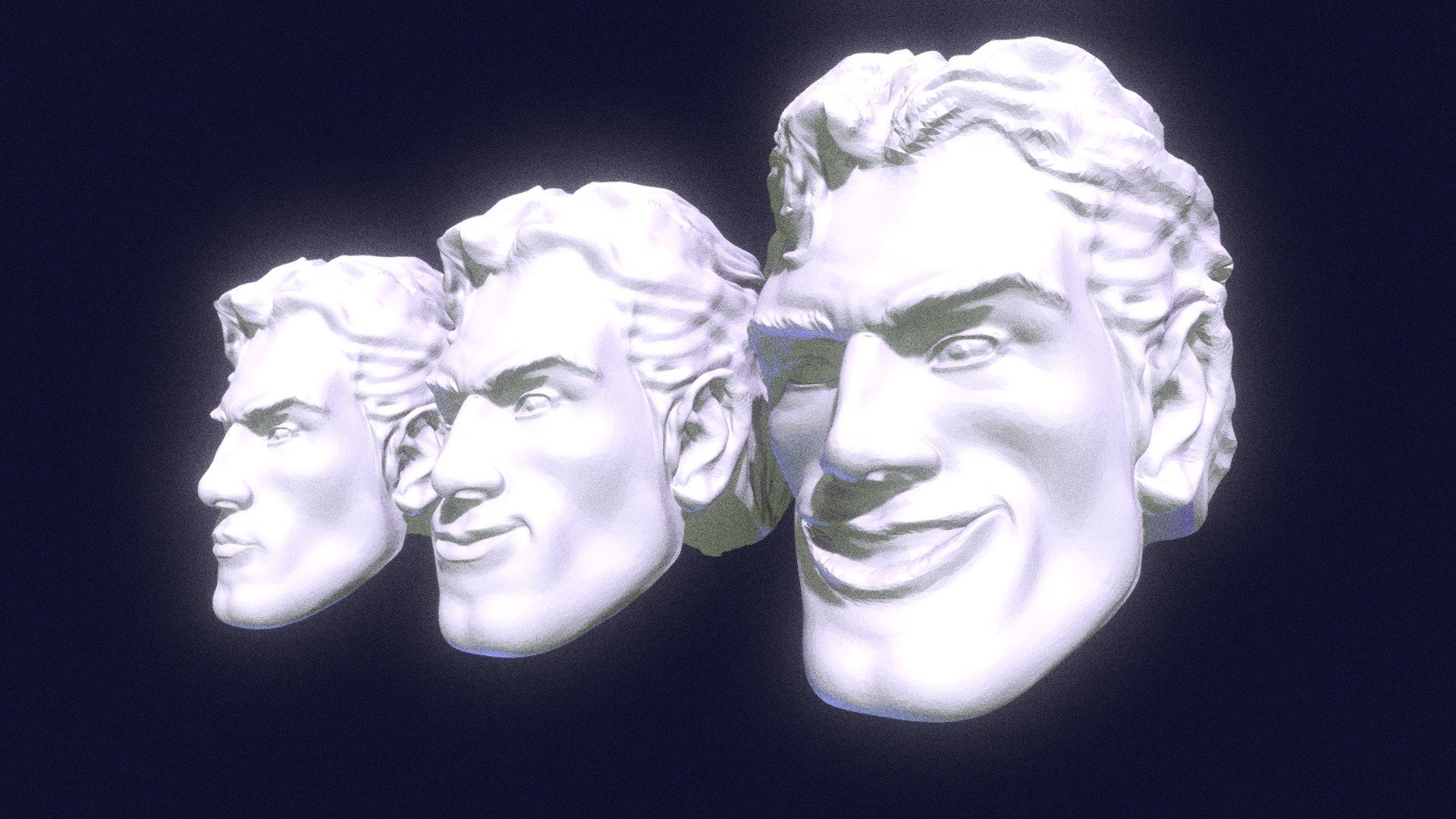 Super Hero Faces - 3D model by Seth.Rucci [033688c] - Sketchfab