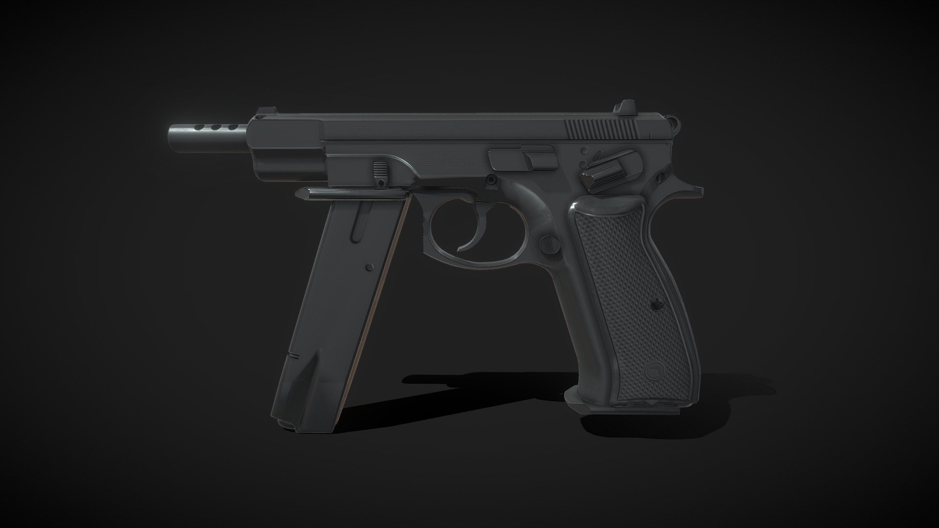 CZ75A Counter Strike 2 - Download Free 3D model by blazitt [0337714] - Sketchfab