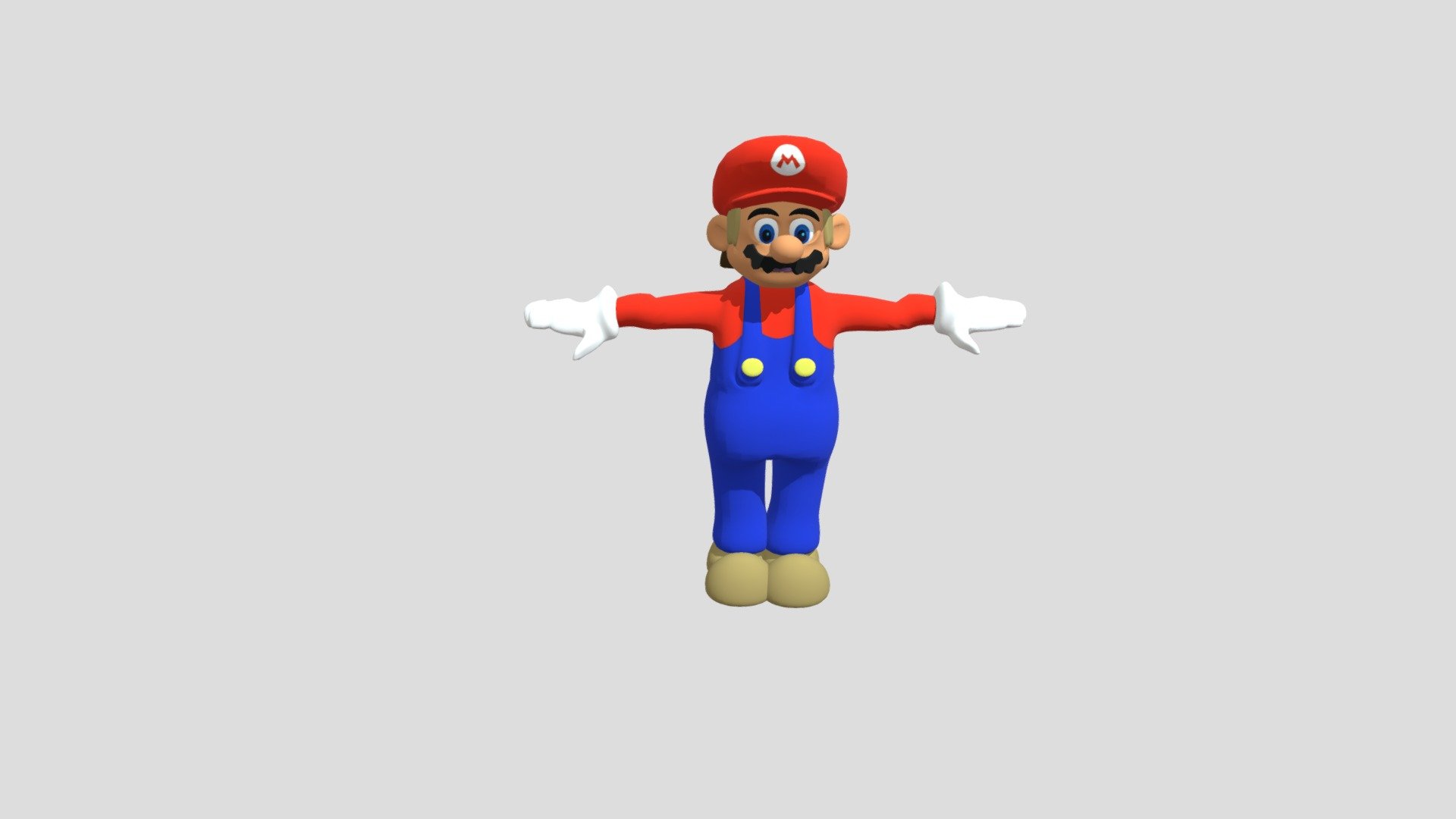 Mario - Download Free 3D model by Renato Solar Gomez (@renatosg182 ...