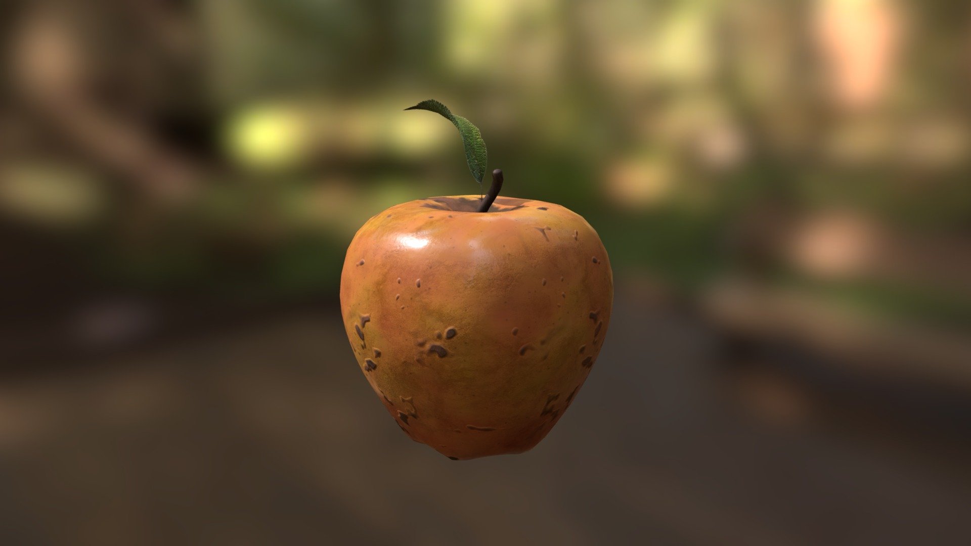Apple - Download Free 3D model by Simon Laisné (@350rdlc.sl) [0338dbd ...