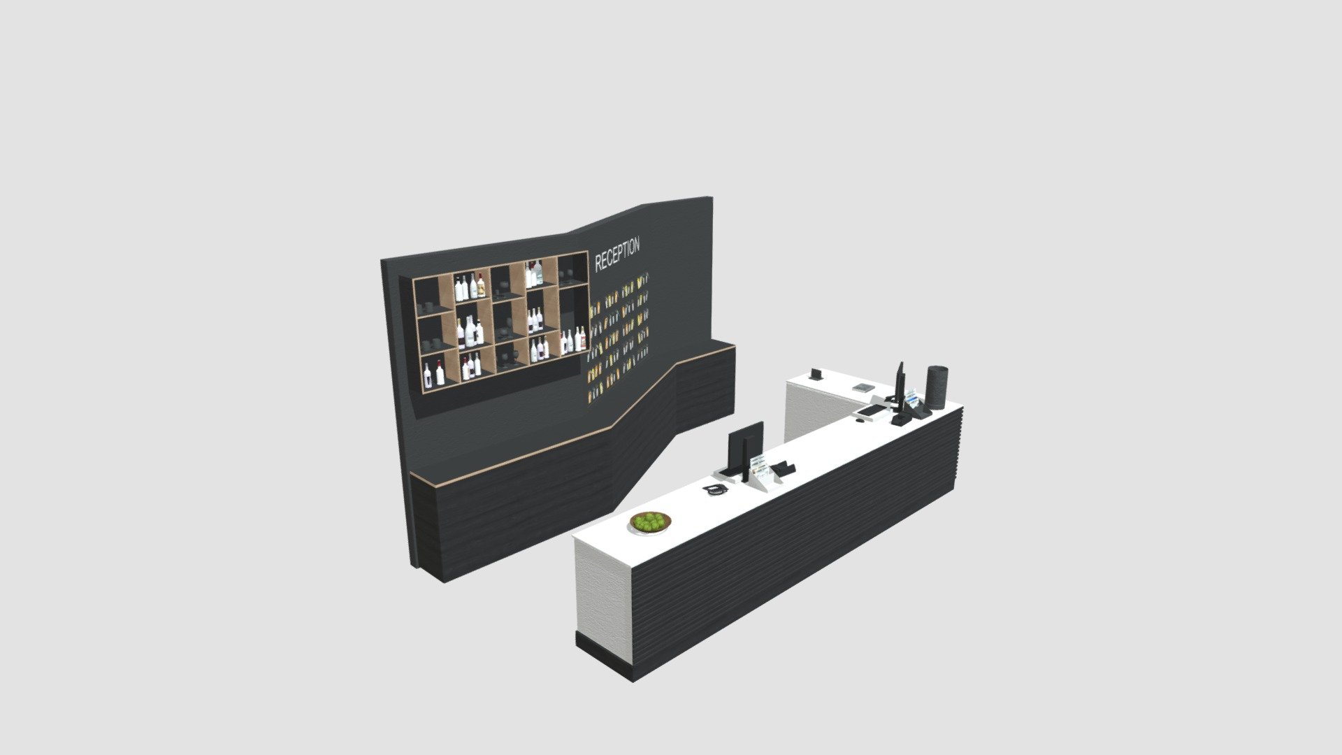 reception - Buy Royalty Free 3D model by Evermotion [0339b0e ...