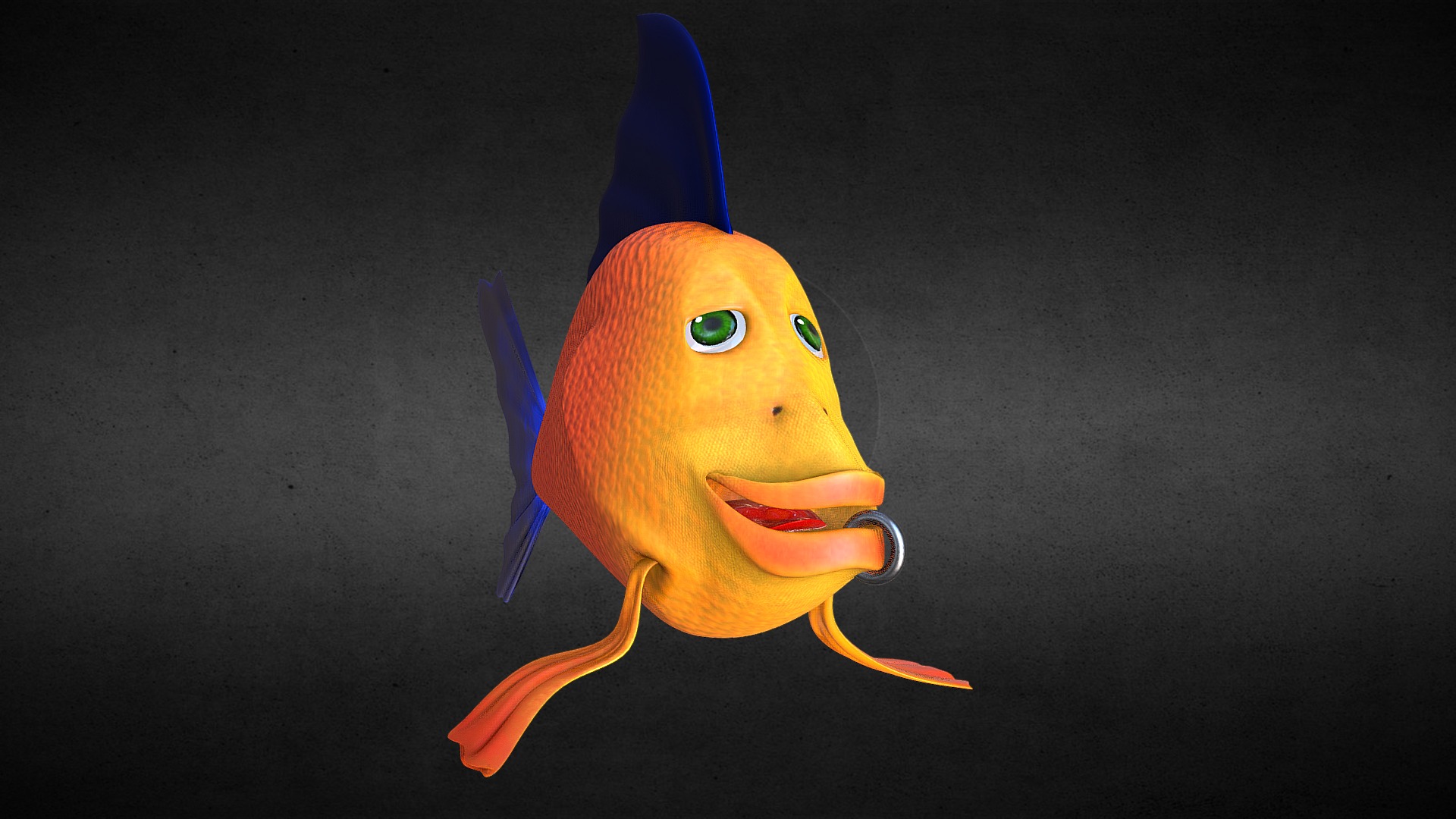 mama fish - 3D model by Verdant (@verdant.stu) [033bc86] - Sketchfab