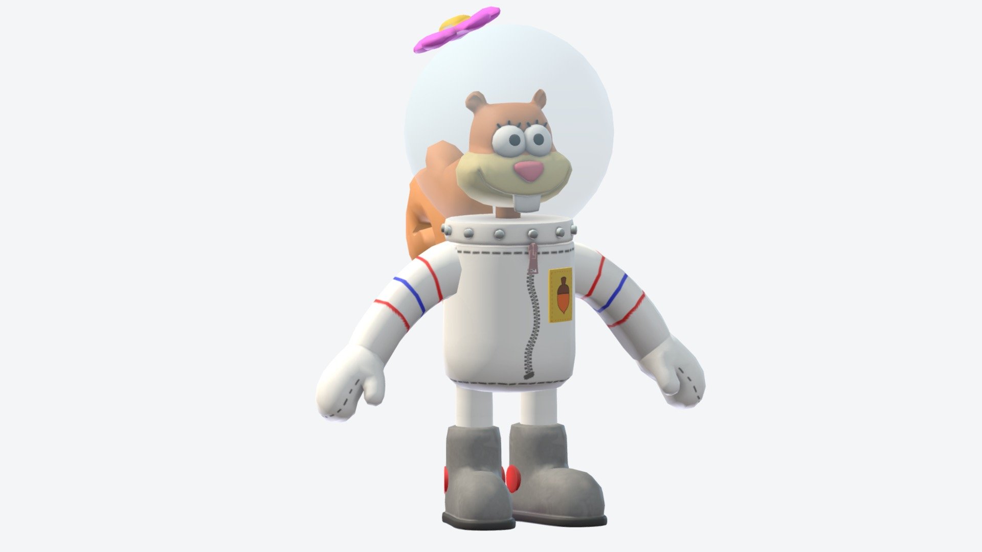 NASB 1 - Sandy Cheeks - Download Free 3D model by SMF Features Developed From Cheryl Hill ...