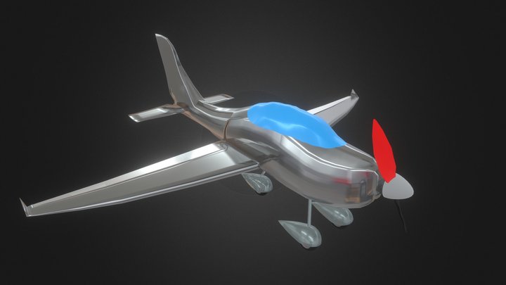 Propeller-plane 3D models - Sketchfab