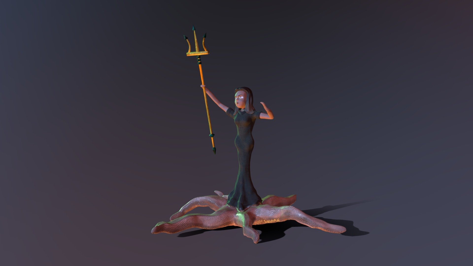 Octo Queen - 3D model by sarahclarke03 [033e2fc] - Sketchfab
