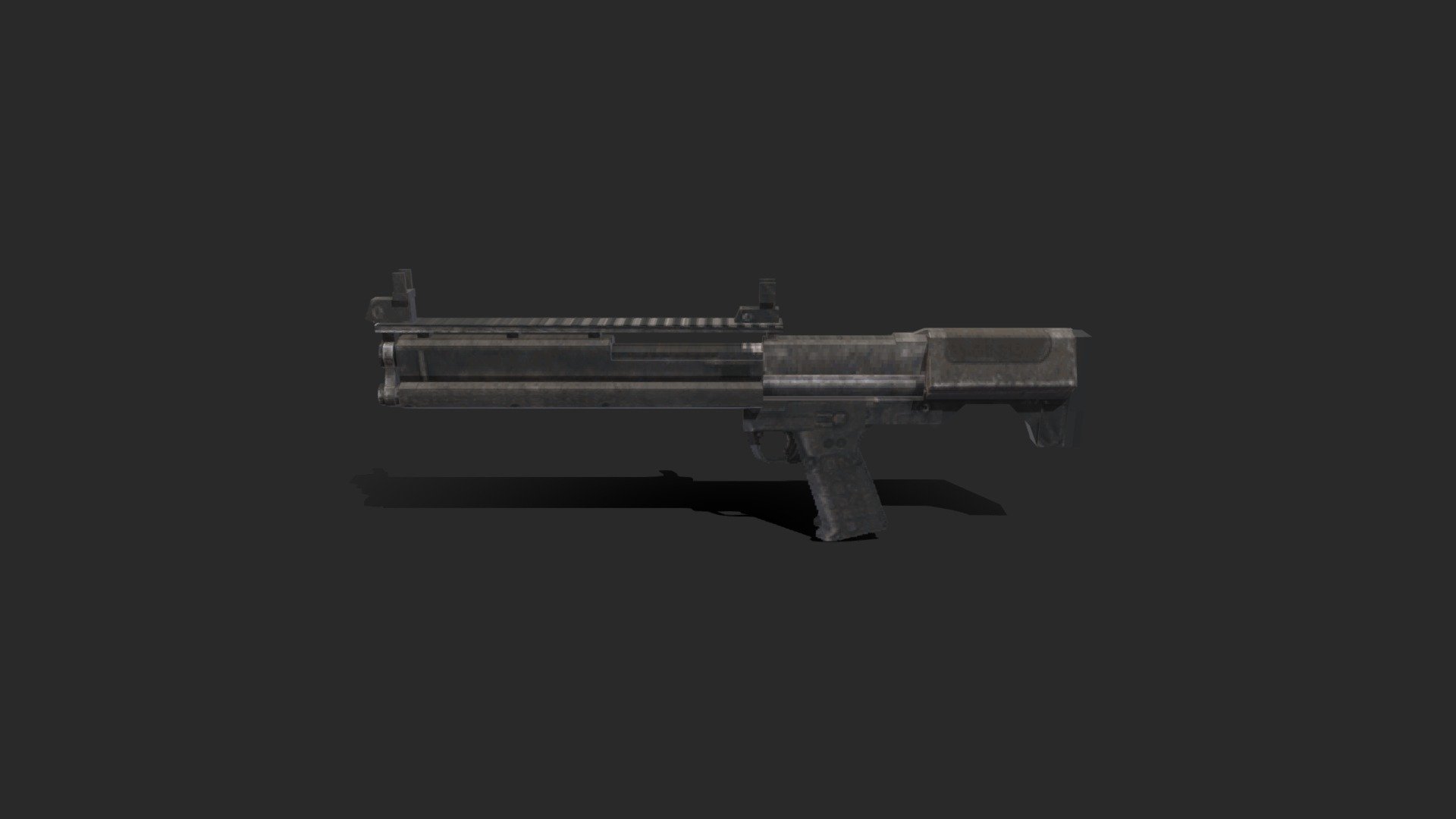 Shotgun Kel-Tec KSG - 3D model by DreamMail (@boymac327) [033eb02 ...