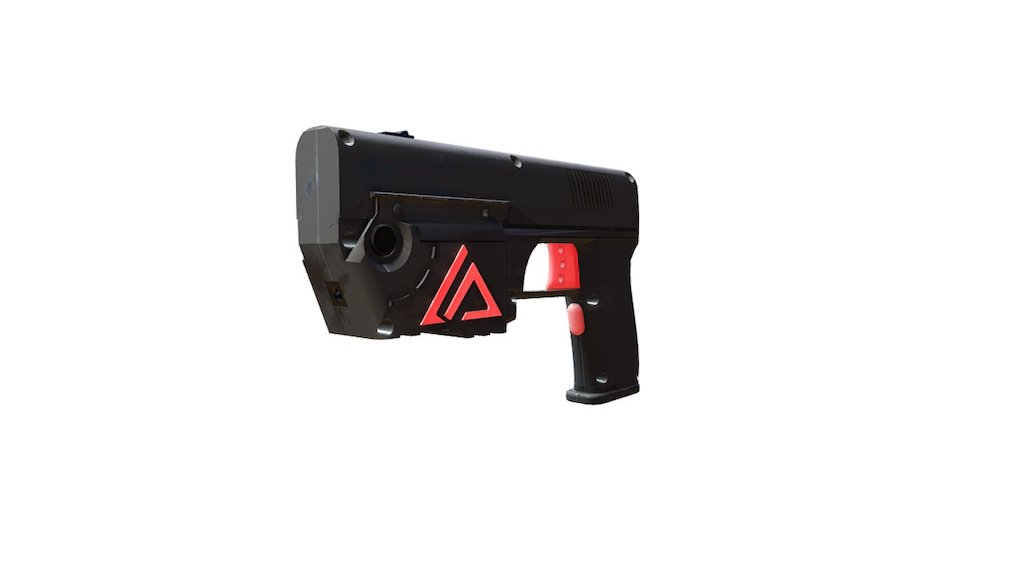 MassVR Pistol © MassVR 2017 - 3D model by Mass VR (@massvr) [033fd47 ...