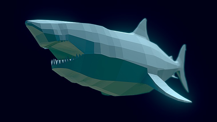 Megalodon - 3D model by iip [0340732] - Sketchfab