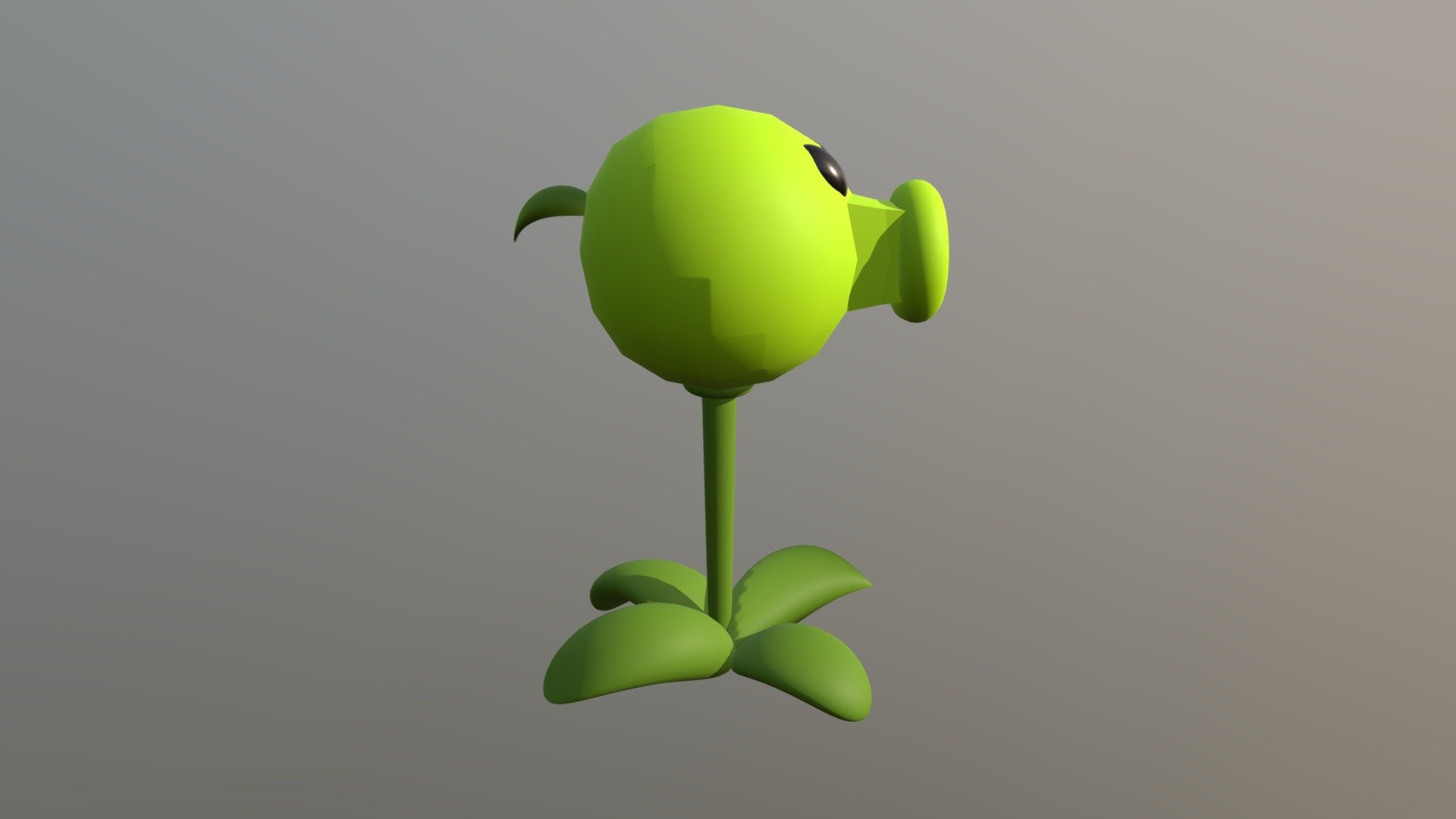 Peashooter Mesh Menu - Download Free 3D model by Andy Sliwa (@aksliwa ...