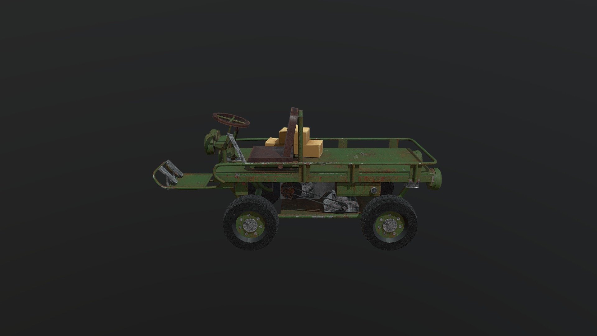 mechanical mule - Download Free 3D model by jesamabin [0342081] - Sketchfab