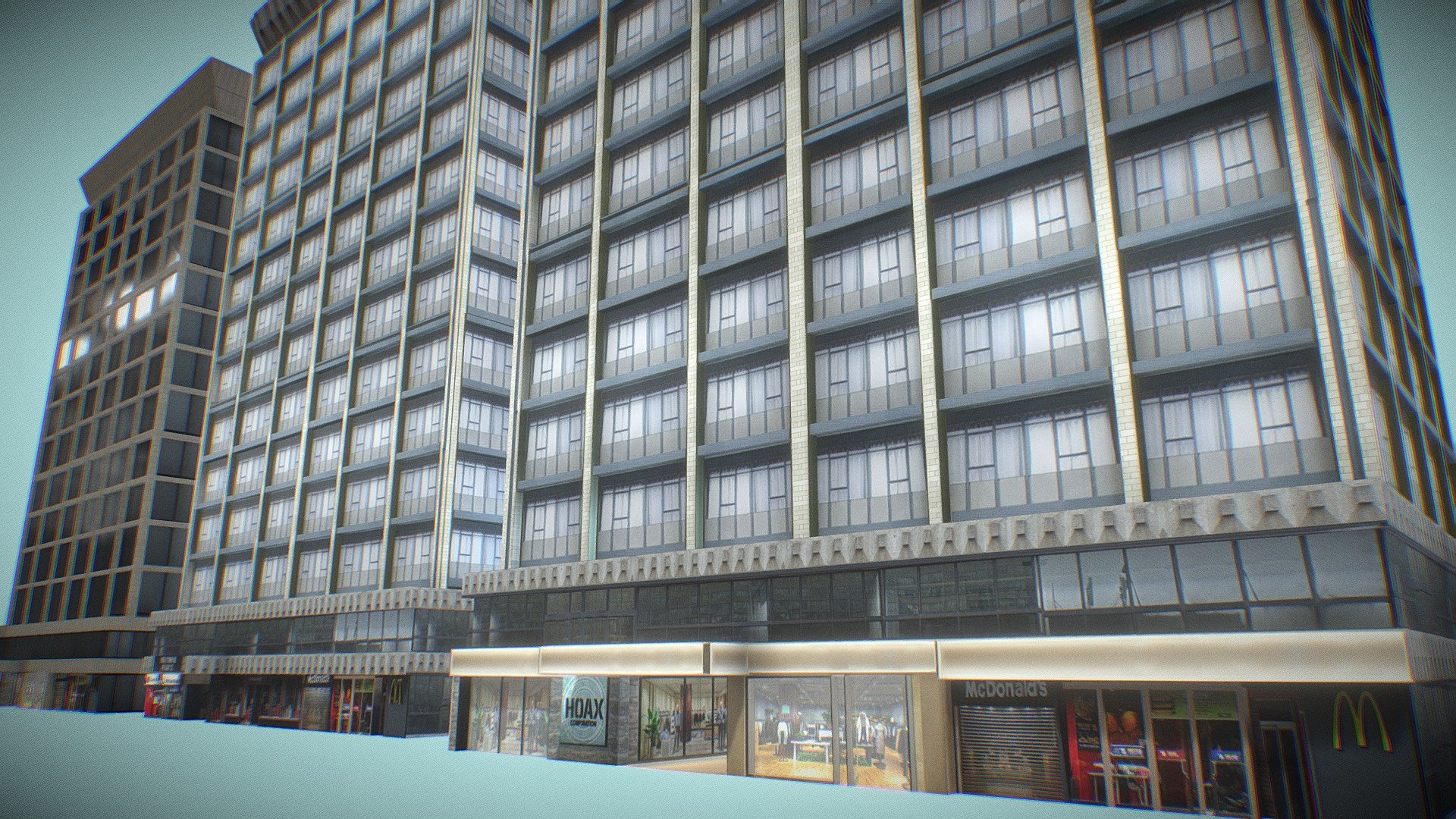 RSA JHB Buildings Set 001 - Buy Royalty Free 3D model by OmegaRedZA ...
