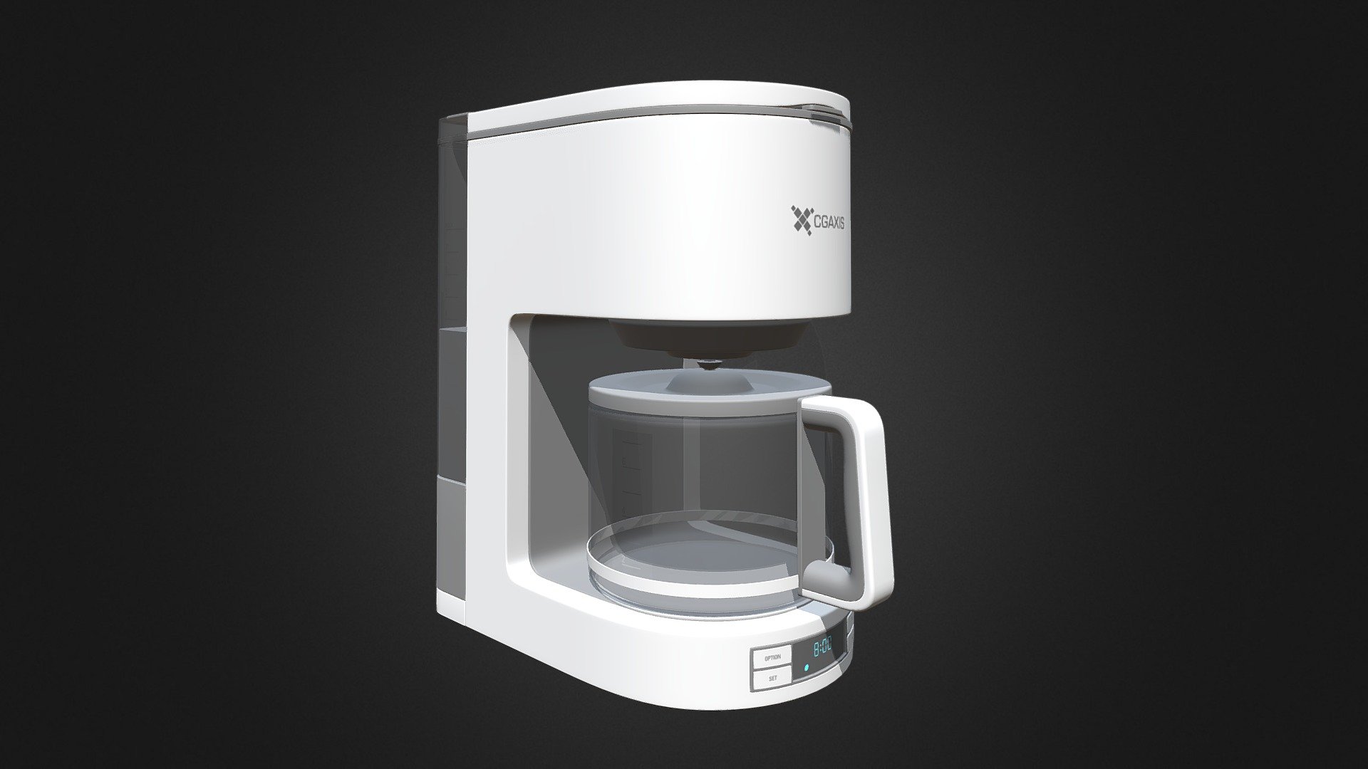 Drip Coffee Machine - Buy Royalty Free 3D model by cgaxis [03431fb ...