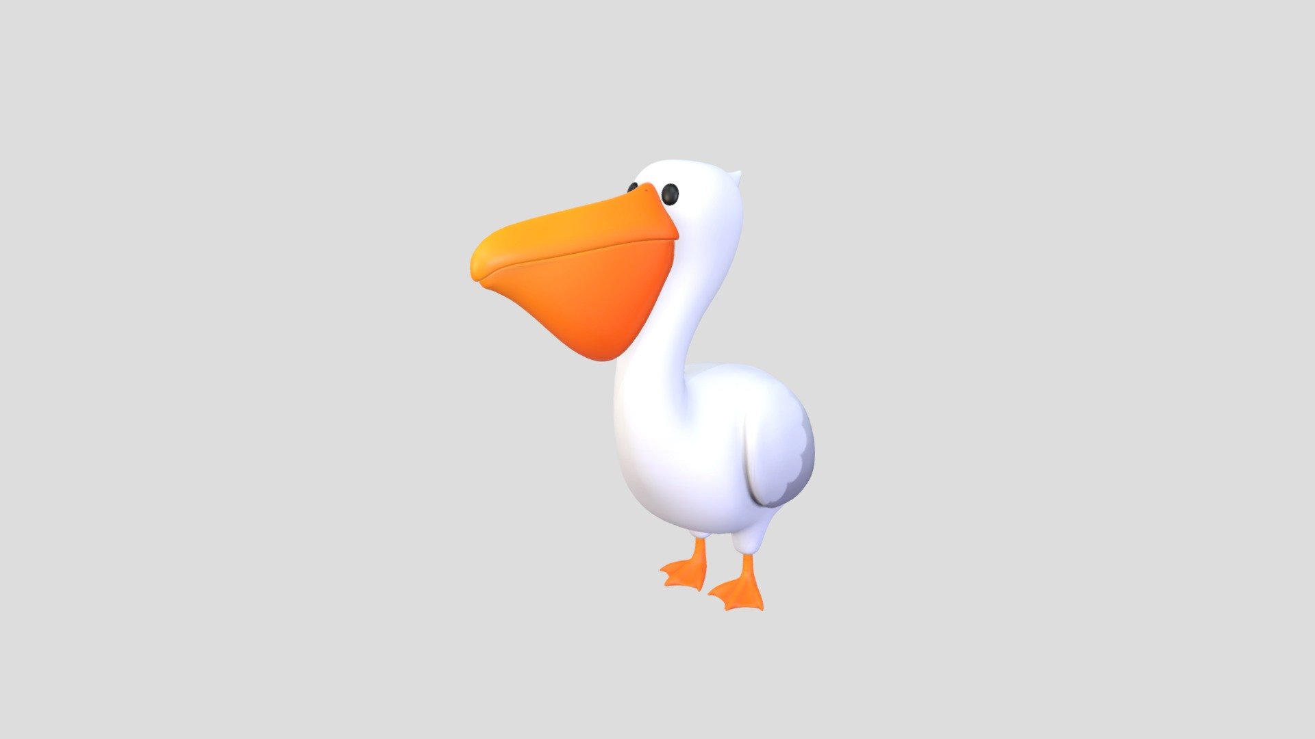 Character305 Pelican - Buy Royalty Free 3D model by BaluCG [0343977 ...