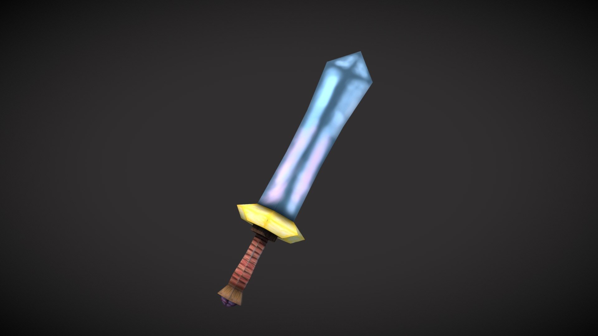 Cartoon sword - Buy Royalty Free 3D model by floodybuddy [03440fe ...