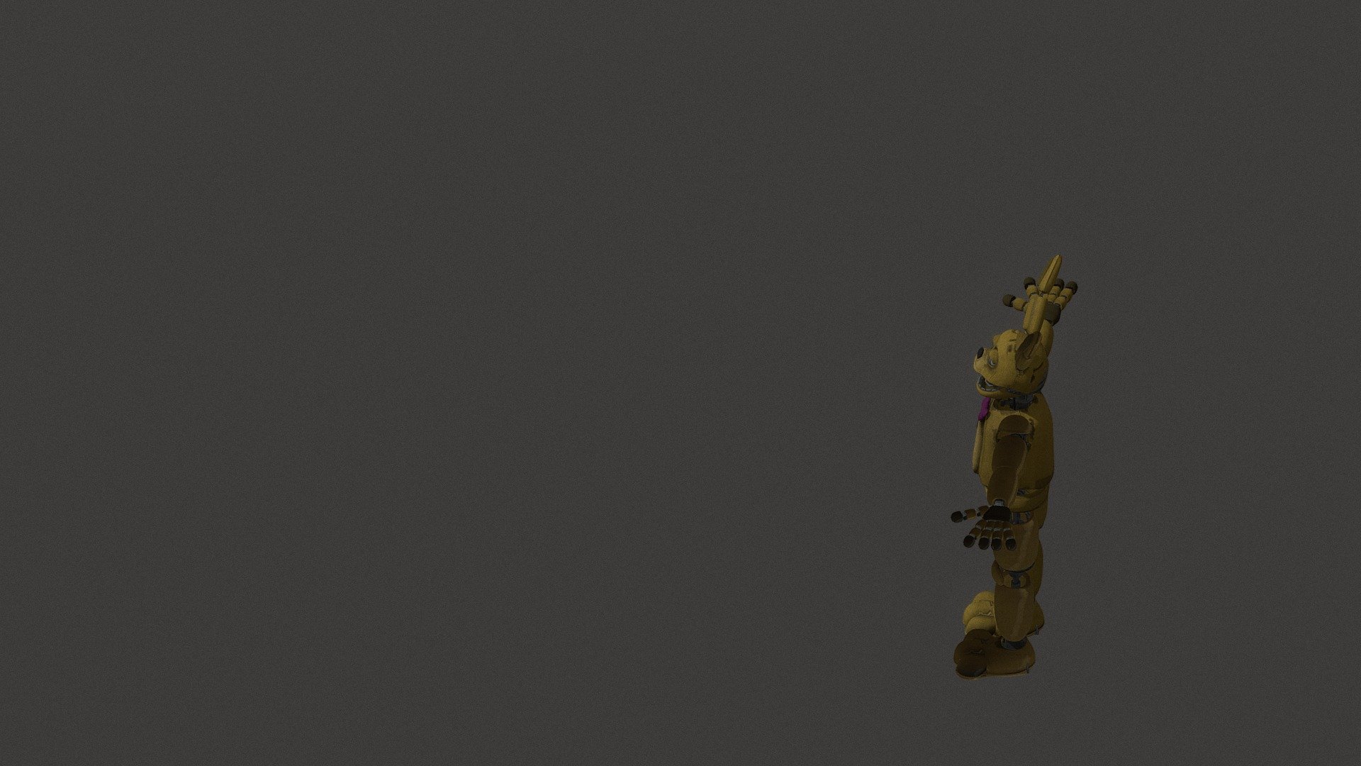 Fnaf-vr-spring-bonnie-02-real-texture-used - 3D model by ritott ...